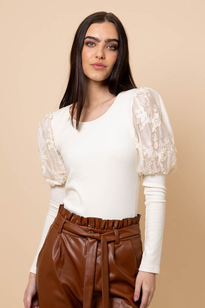 Buy Sammy Top Cream by Amaya online - Augustine