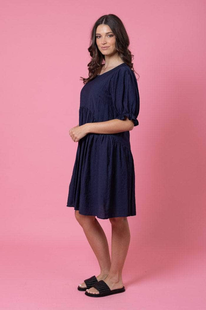 Buy Nixon Dress Navy by Charlo online - Augustine