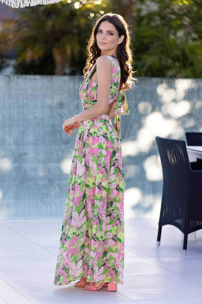 Buy Verbena Maxi Dress Floral by Augustine online - Augustine