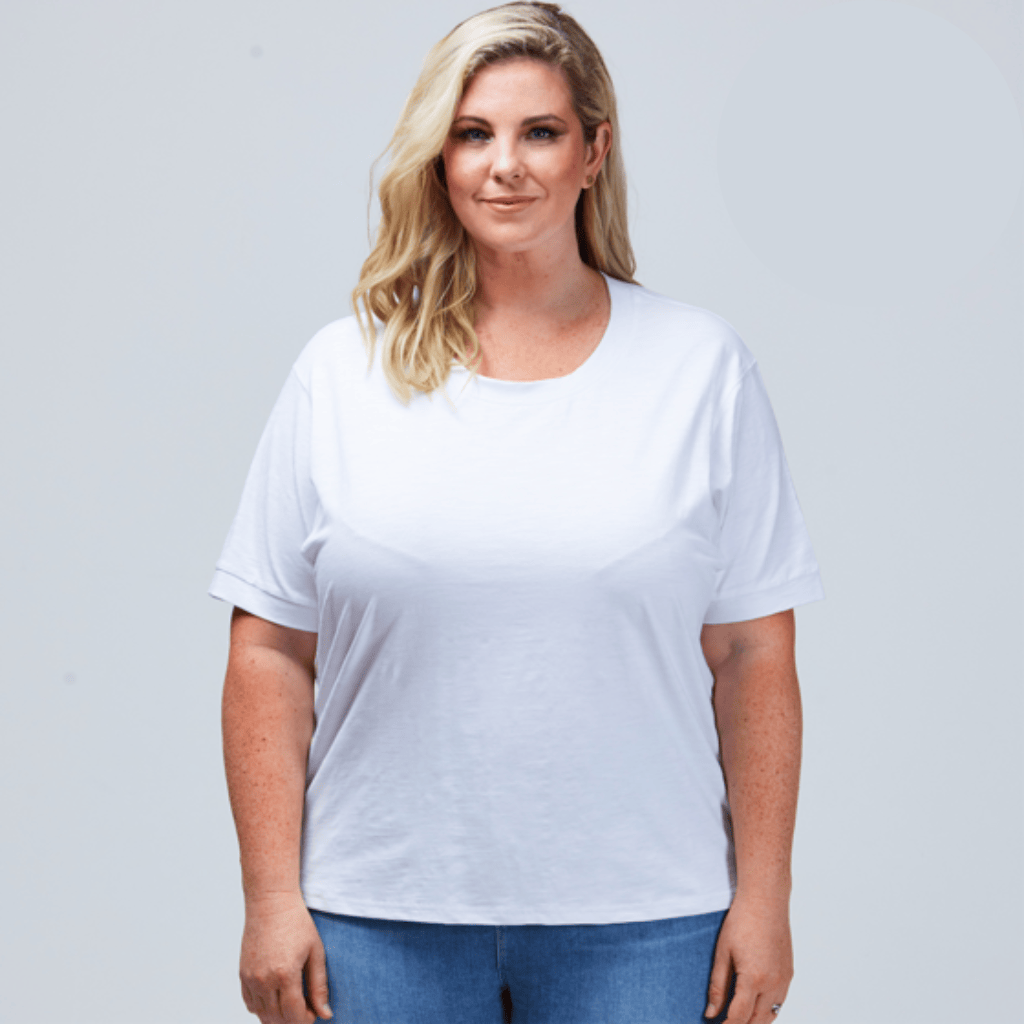 Jasmine Tee White – Augustine