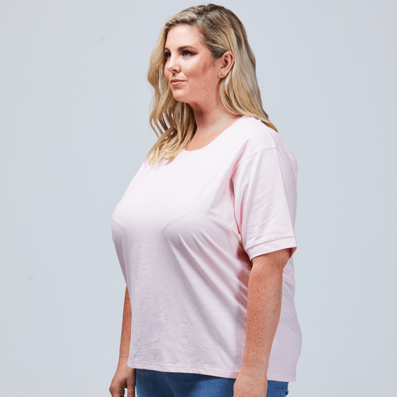 Buy Jasmine Tee Pink by Alaska Tees online - Augustine