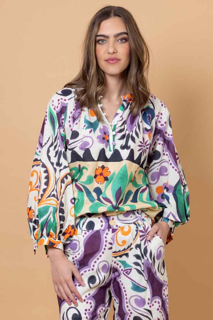 Nova Top Aztec Print – Augustine