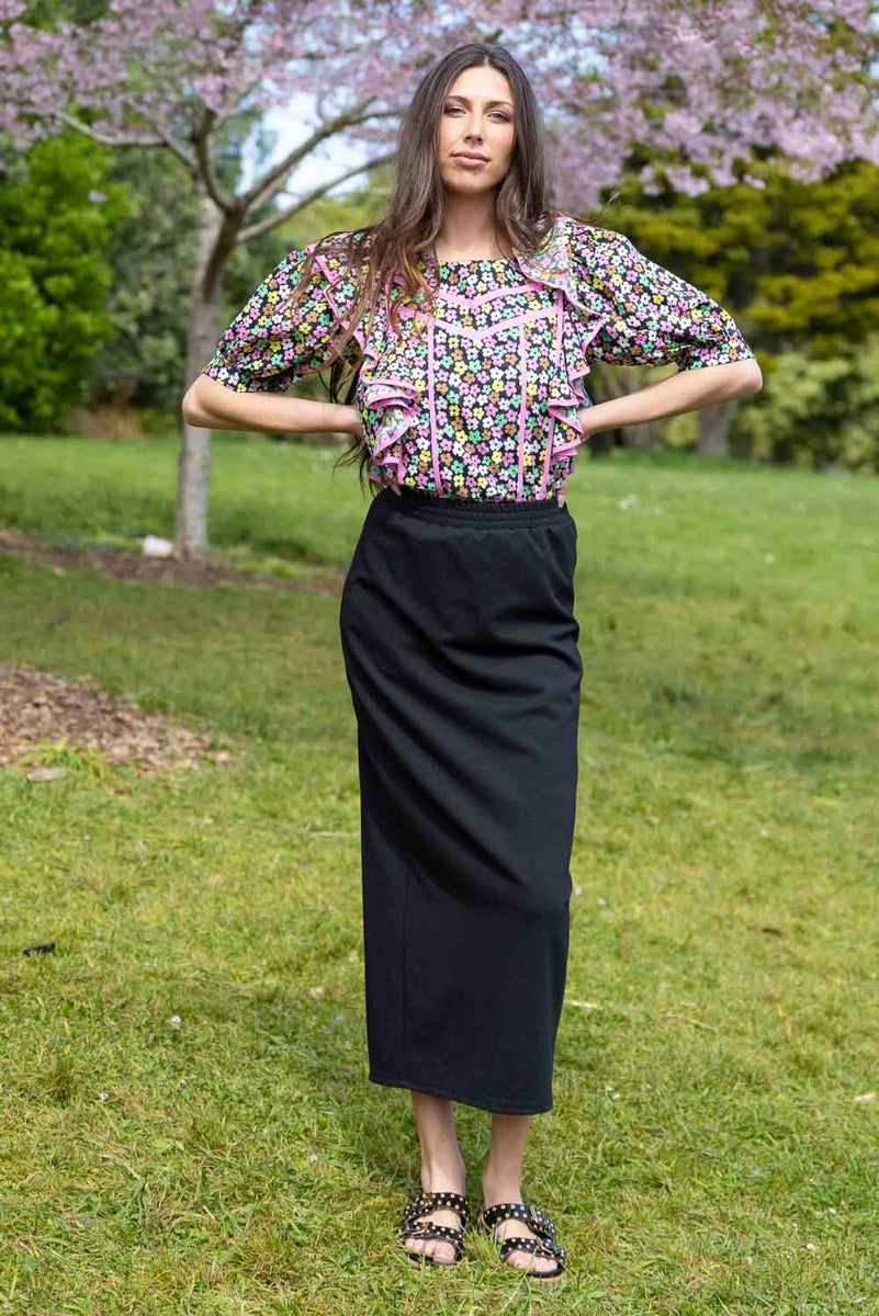 Amady Black Skirt – Augustine