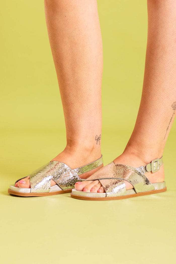Clover Sandal Silver – Augustine