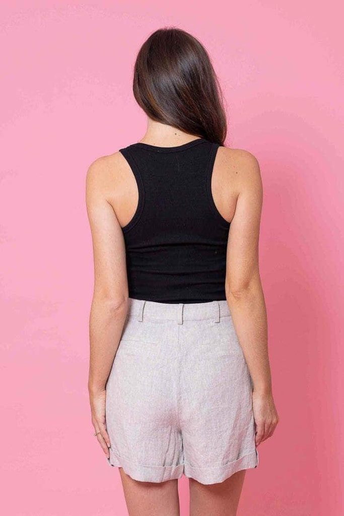 Buy Jordan Short Beige by Pretty Basic online - Augustine