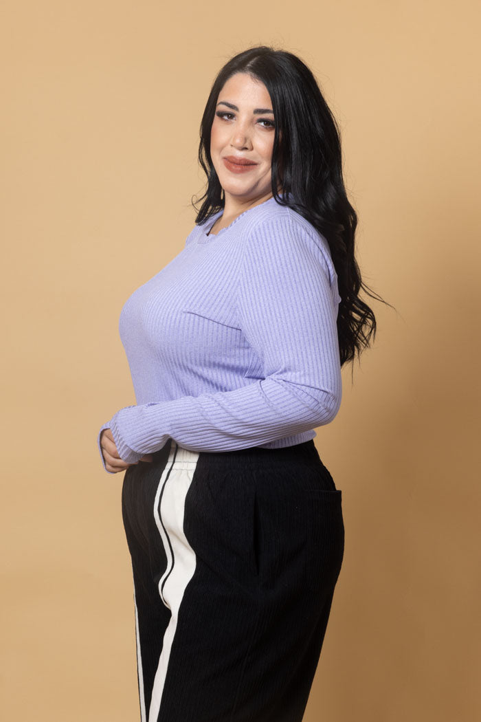 Buy Mia Top Lilac by Charlo online - Augustine