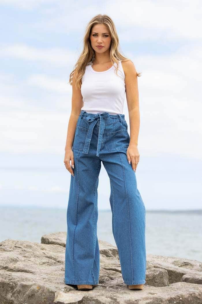 Renee Denim Flare Jean – Augustine