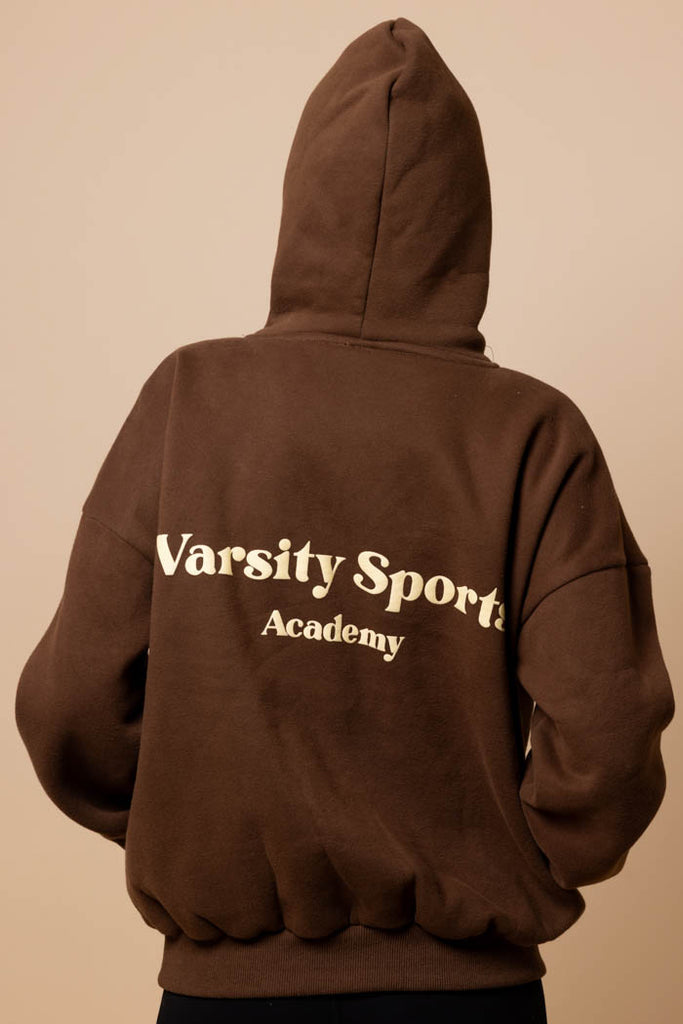 Buy Strength Hoodie Chocolate by Sweat Republic online - Augustine