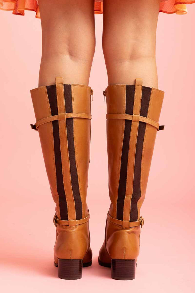 Buy Serenity Boot Tan by Hey Monday online - Augustine
