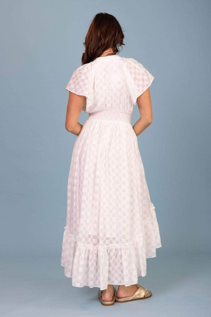 Buy Sophia Dress White by Amaya online - Augustine