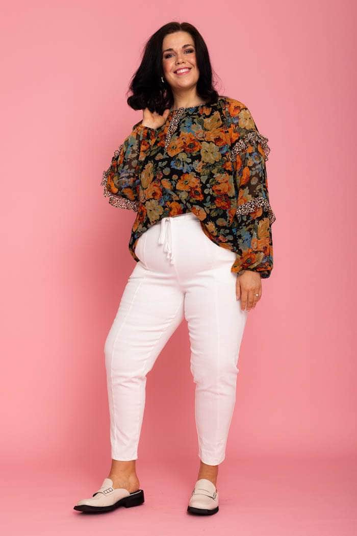 Tabitha Denim White – Augustine