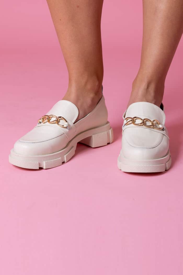 Tania Loafer Cream – Augustine