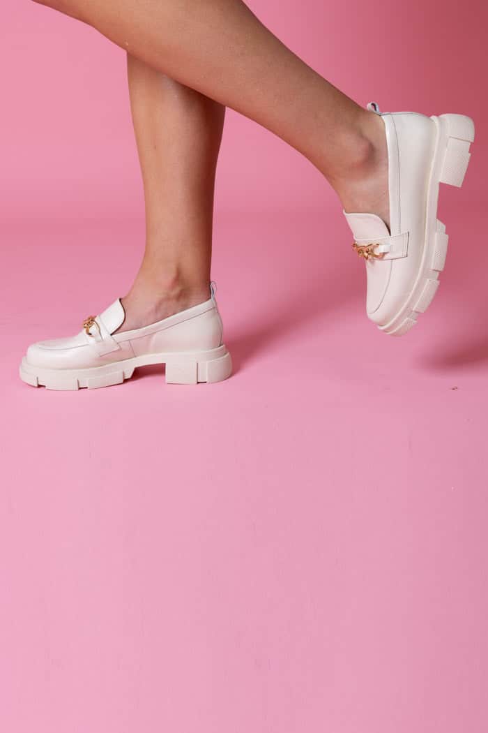 Tania Loafer Cream – Augustine