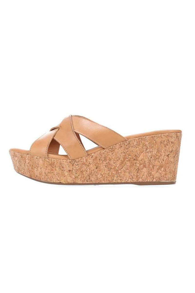 Buy Tate Wedge Tan by Hey Monday online - Augustine