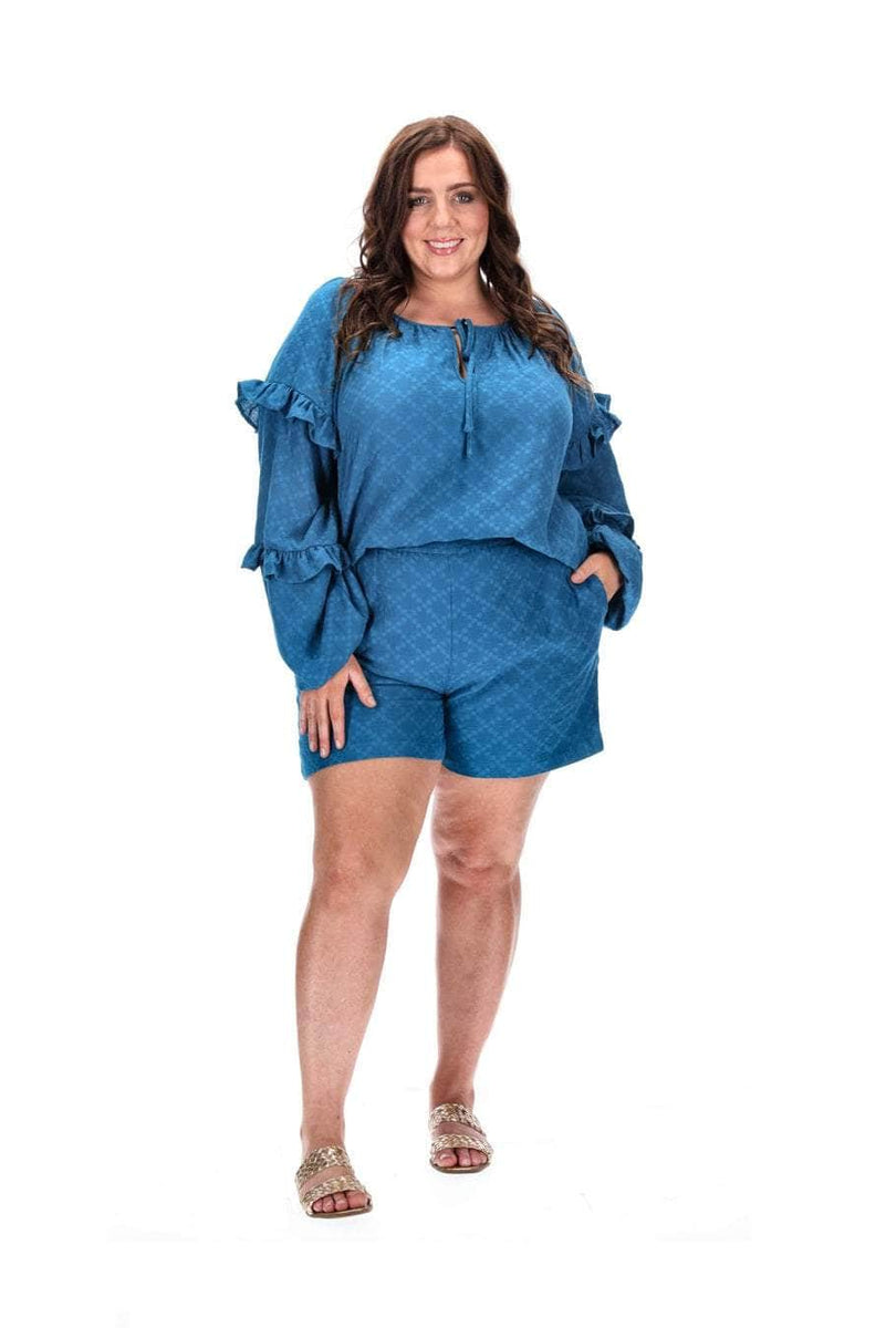 Elijah Shorts Teal – Augustine