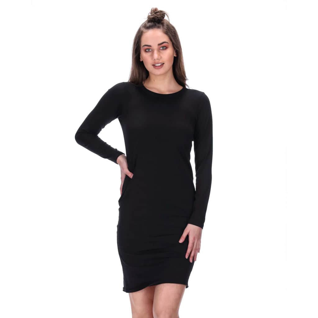Sienna Dress Black – Augustine