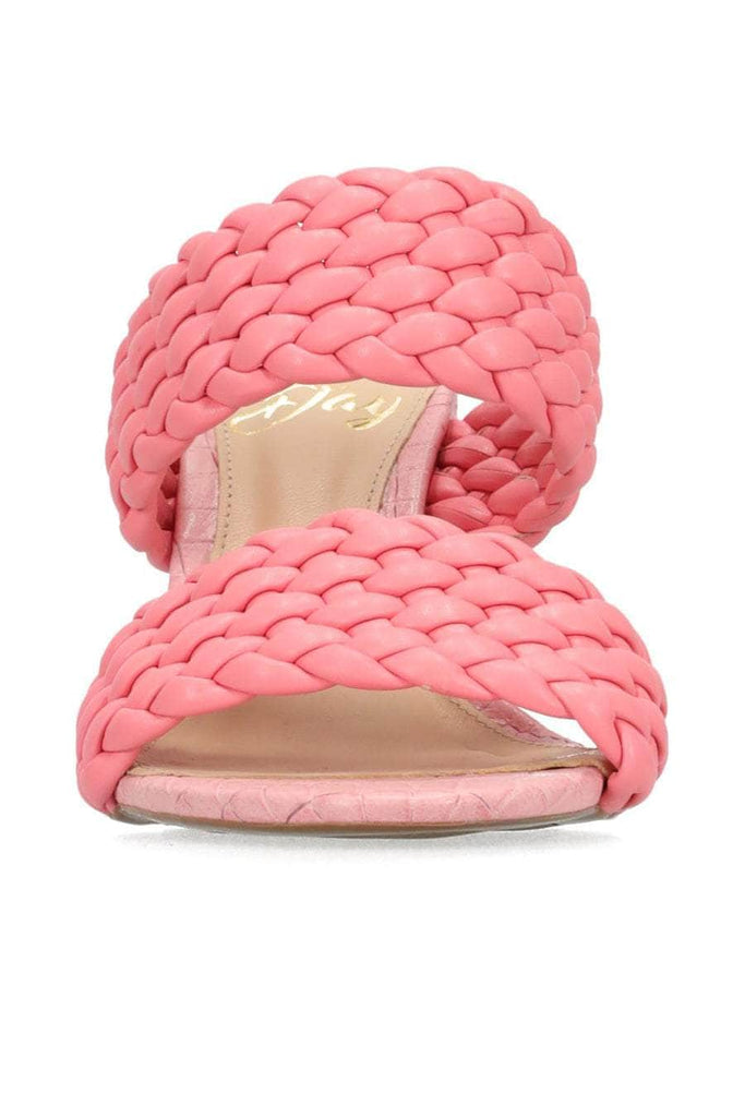Buy Sienna Heel Light Pink Croc by Hey Monday online - Augustine