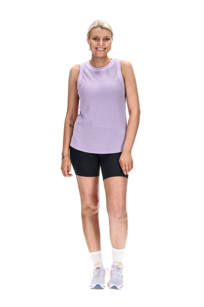 Buy Sweat Time Singlet Lilac by Sweat Republic online - Augustine
