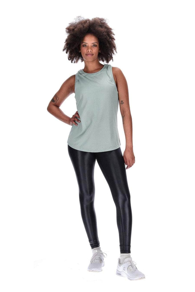 Buy Sweat Time Singlet Sage by Sweat Republic online - Augustine