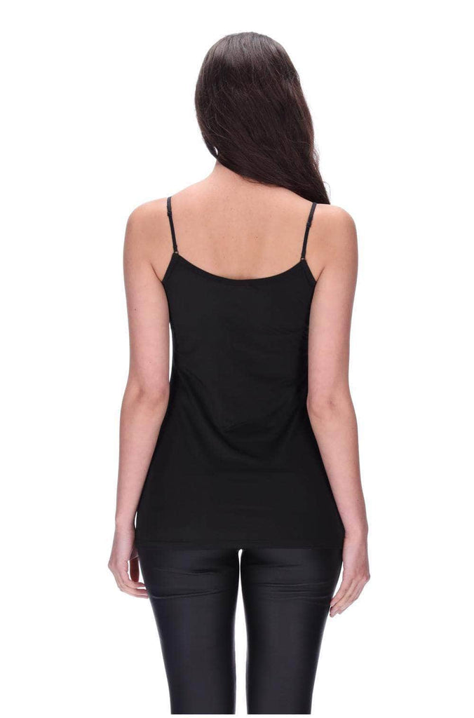 Buy Black Slip Short by Pretty Basic online - Augustine